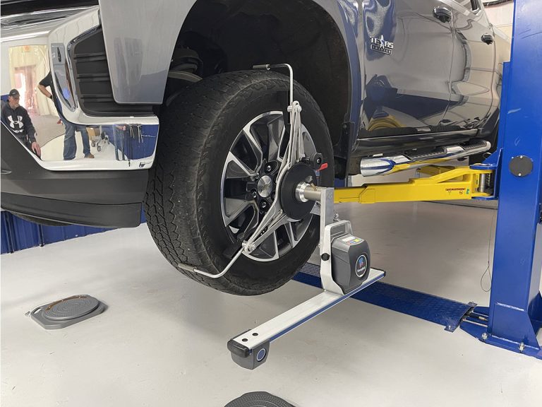 Best 2 post wheel alignment machine. No rolling compensation required